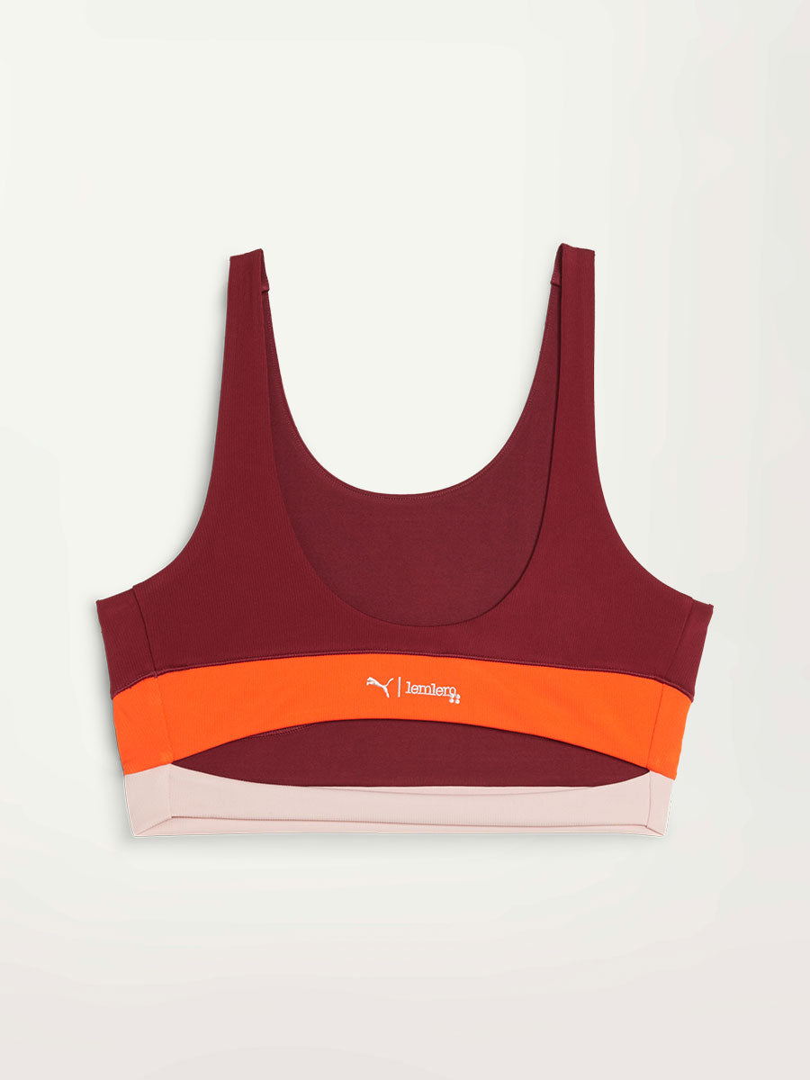 lemlem x Puma women's Crop Tank in Team Regal Red